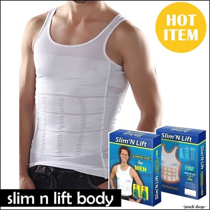 Jual SLIM'N SLIM N LIFT BODY FOR MEN MAN SINGLET / KAOS DALAM PRIA ...