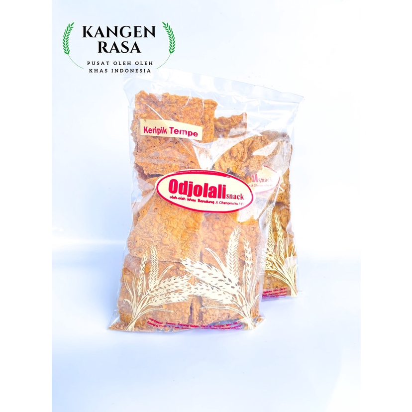 Jual Keripik Tempe Original Gurih 300 gram Odjolali Snack Bandung ...