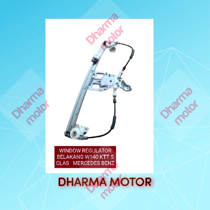 Jual REGULATOR POWER WINDOW BELAKANG W140 S CLASS KTT SPAREPART ...