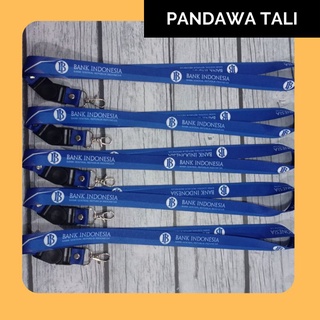 Jual Lanyard Bank Indonesia Warna Biru/Lanyard Bank Indonesia/ FREE ...