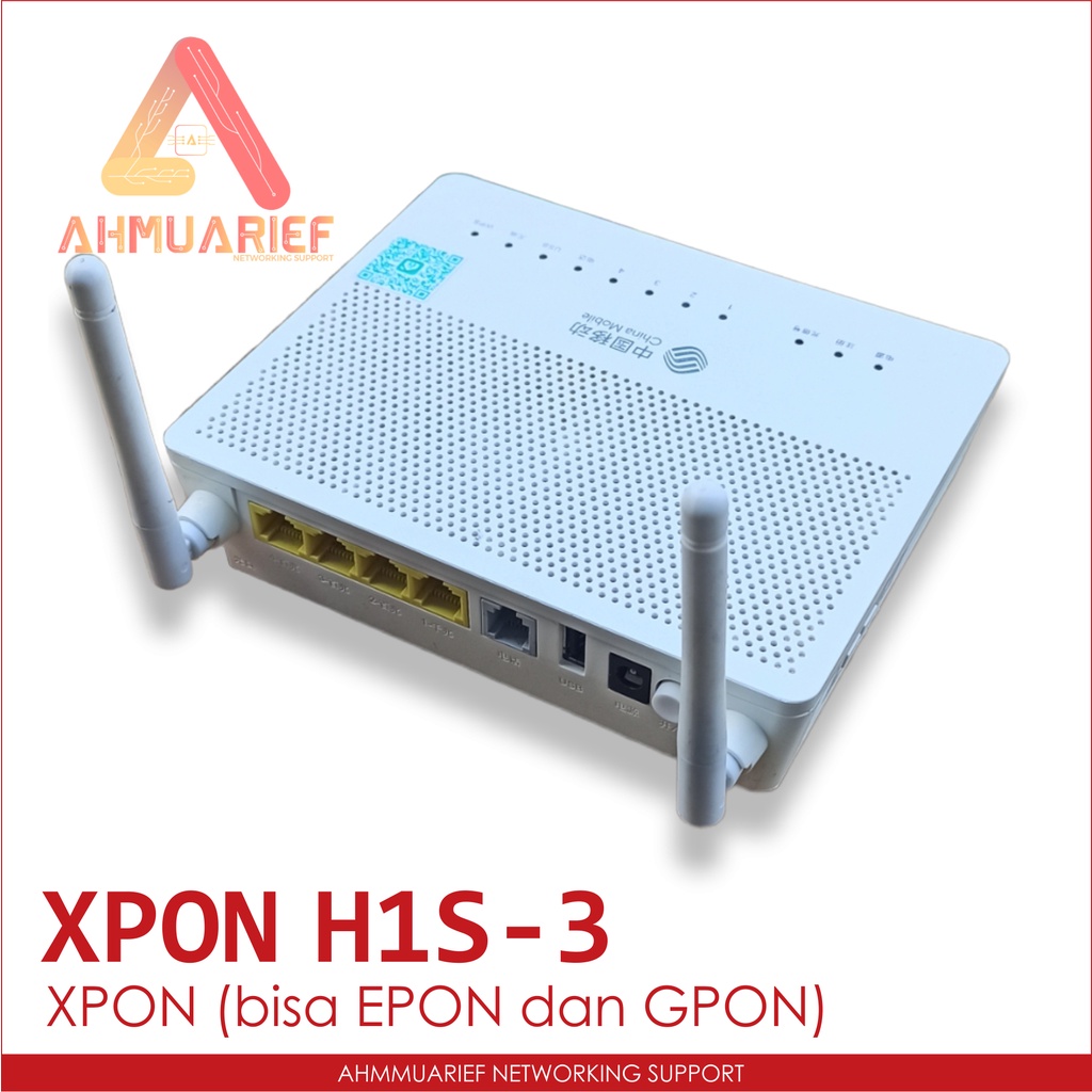 Jual ONU ONT XPON H1S-3 WIRELESS ACCESS POINT BISA EPON ATAU GPON | Shopee Indonesia