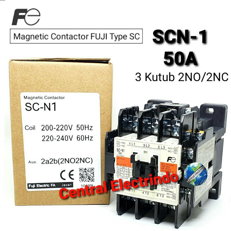 Jual Magnetic Contactor SC-N1 AC 220V. | Shopee Indonesia