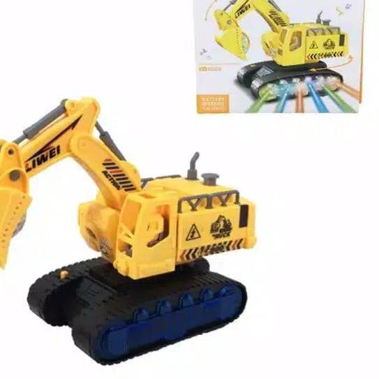 Jual Mainan Engineering Excavator Robot | Shopee Indonesia