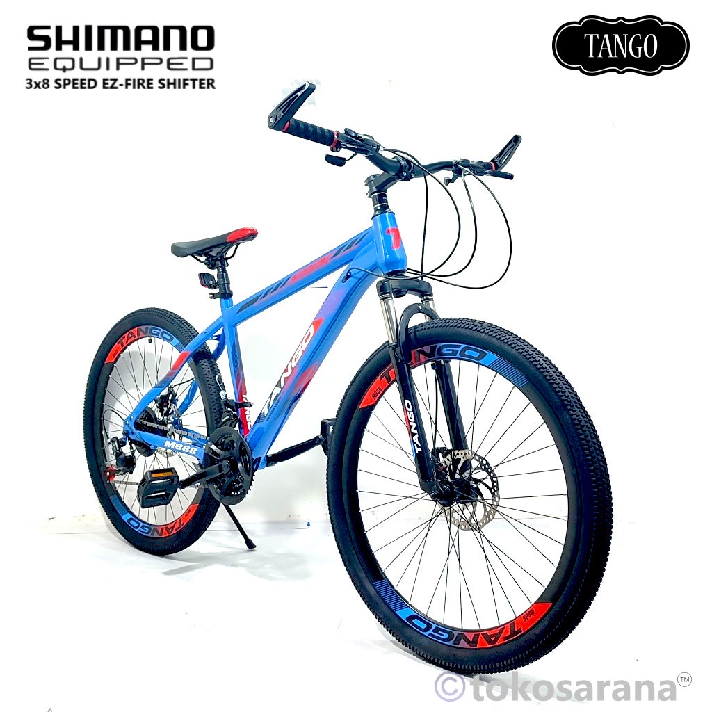 Jual Sepeda Gunung Tango 2034 3x8-MD 26 Inch x 2.35 Inch Shimano ...