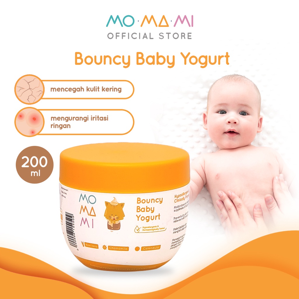 Jual Momami Baby Bouncy Baby Yogurt - Lotion & Cream Bayi (200 mL ...