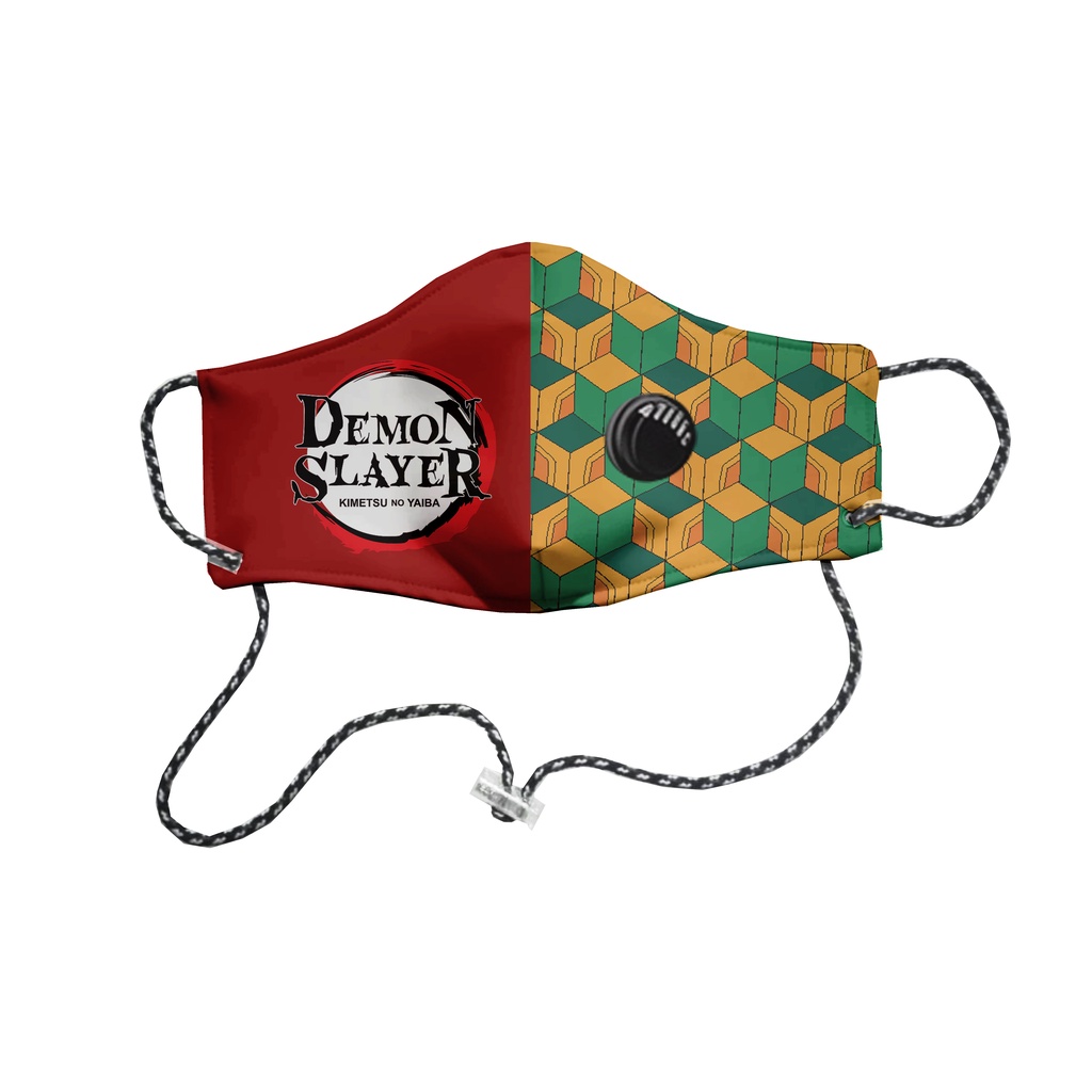 Jual MASKER KAIN M95 2PLY DEMON SLAYER GIYU TOMIOKA | Shopee Indonesia