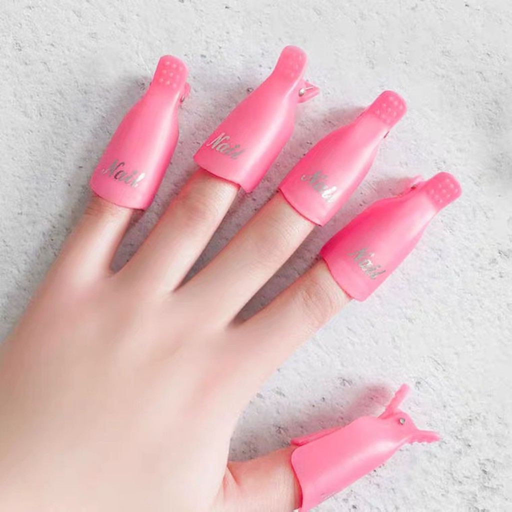 Jual HAND NAIL KEEPER REMOVER GEL / KLIP PENGHAPUS KUTEK GEL (PACK/10PC ...