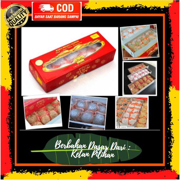 Jual Kue Moaci / Mochi / Moci Gemini Asli Semarang isi 10 | Shopee ...