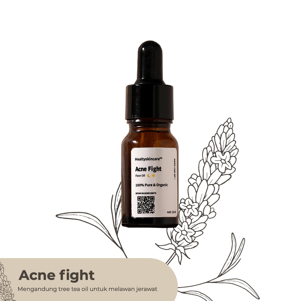 Jual Nare For Her - Acne Fight Face oil 10 ML | Shopee Indonesia