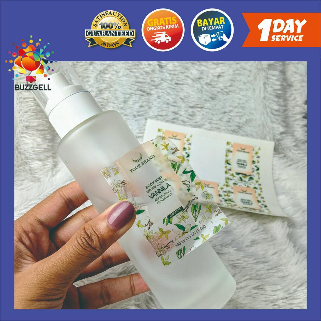 Jual Stiker Label Parfum Sticker Parfume Custom Label Wewangian ...