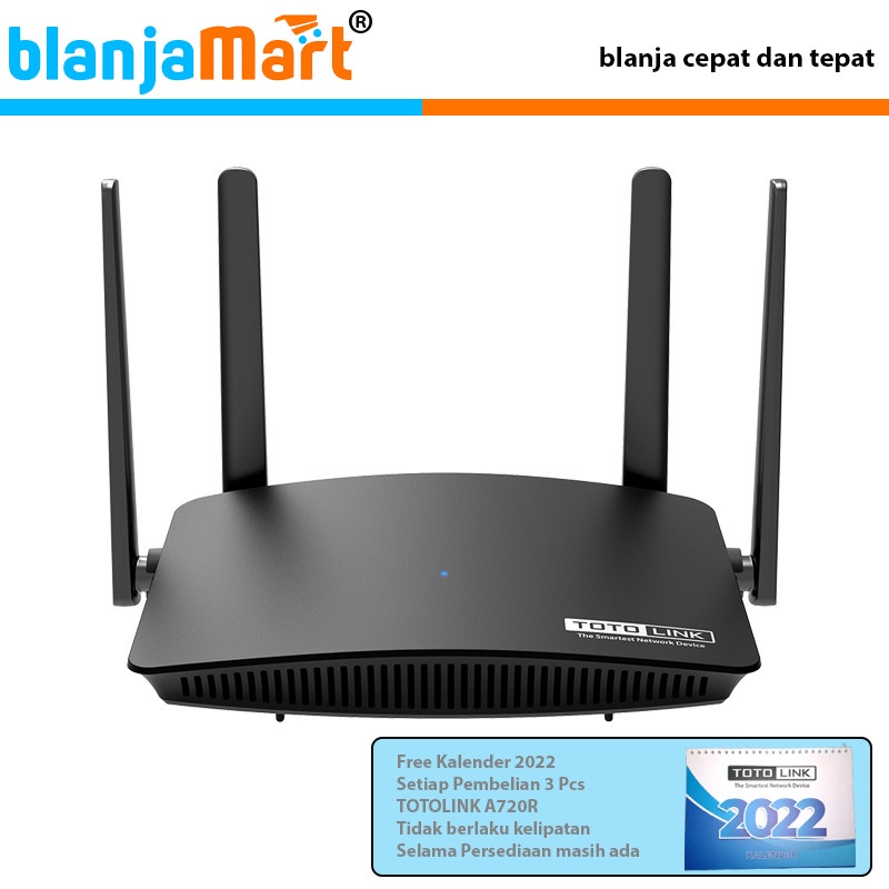 Jual Totolink A720r Wireless Ac1200 Dual Band Router Shopee Indonesia