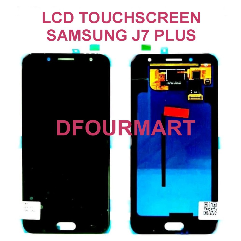Jual LCD TOUCHSCREEN SAMSUNG J7 PLUS C710 ORIGINAL EM | Shopee Indonesia