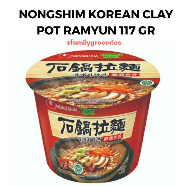 Jual Nong Shim Shin Ramyun | Kimchi Ramyun | Korean Clay Pot Ramyun ...