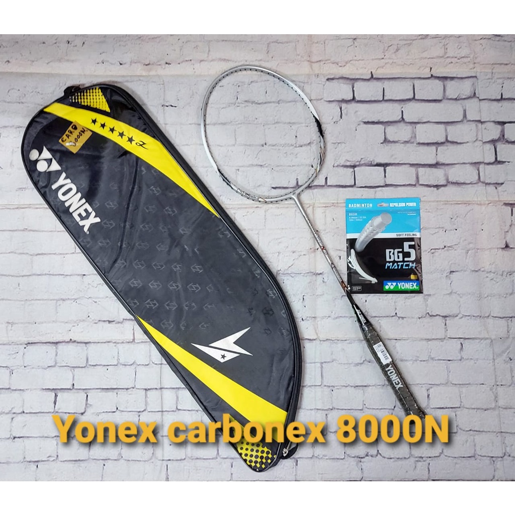 Jual Raket badminton/ bulu tangkis yonex carbonex 8000N | Shopee Indonesia