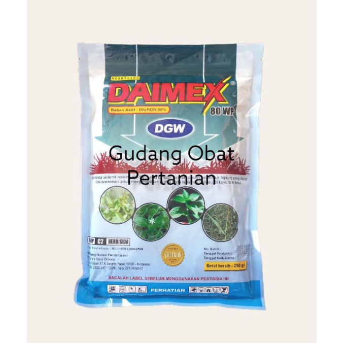 Jual Herbisida DAIMEX 80 WP Pembeku Biji Pada Tanaman Singkong | Shopee ...