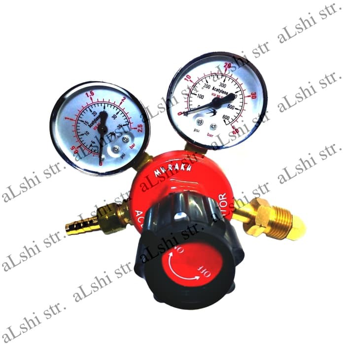 Jual REGULATOR ACETYLENE REGULATOR ASETILIN QF E-64 C2H2 MURAKU ...