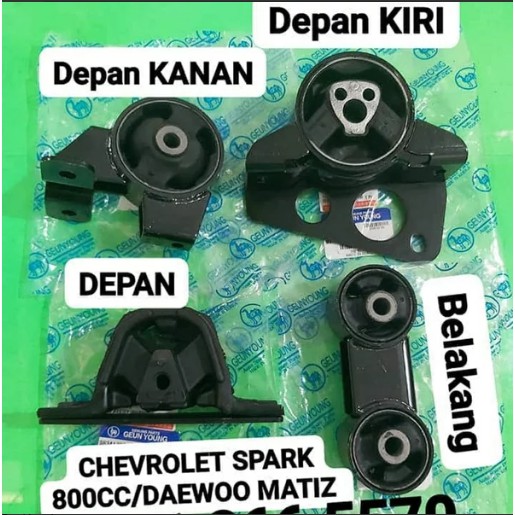Jual ENGINE Mounting CHEVROLET SPARK 800cc DAEWOO MATIZ Made In KOREA ...
