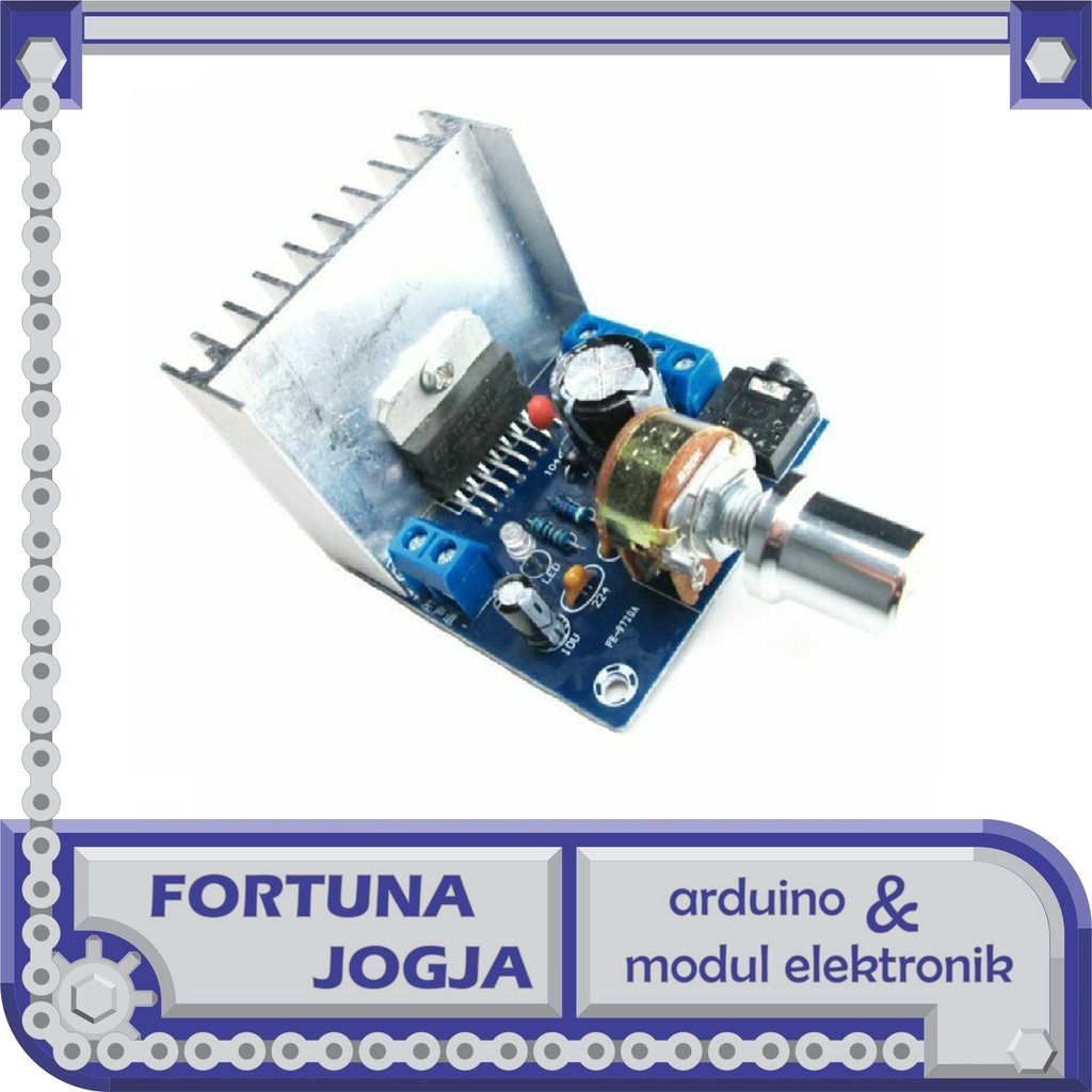 Jual Modul Power Amplifier TDA7297 Stereo 2x15W Digital Audio HiFi ...
