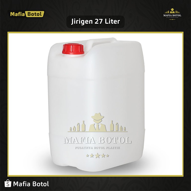 Jual Jerigen Jirigen Jirgen Dirigen Jerrycan 27 dua tujuh liter ltr ...
