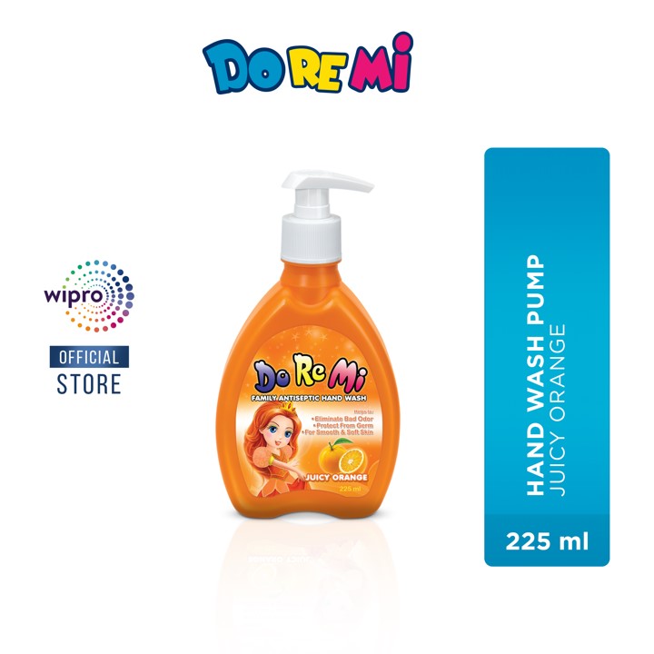 Jual Doremi Antiseptik Handwash Juicy Orange Pump 225 ml- Sabun Cuci ...