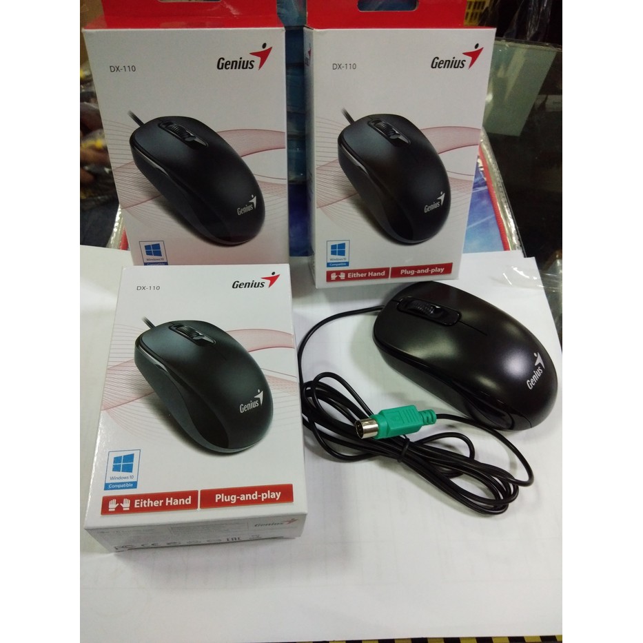 Jual DIJAMIN TERBAIK !! Genius Mouse PS2 DX-110 | Shopee Indonesia