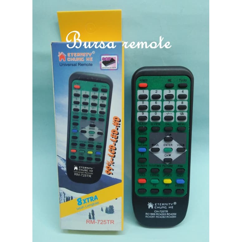 Jual REMOTE MULTI TV TABUNG/AKARI RM-725 - GROSIR kualitas terbaik ...