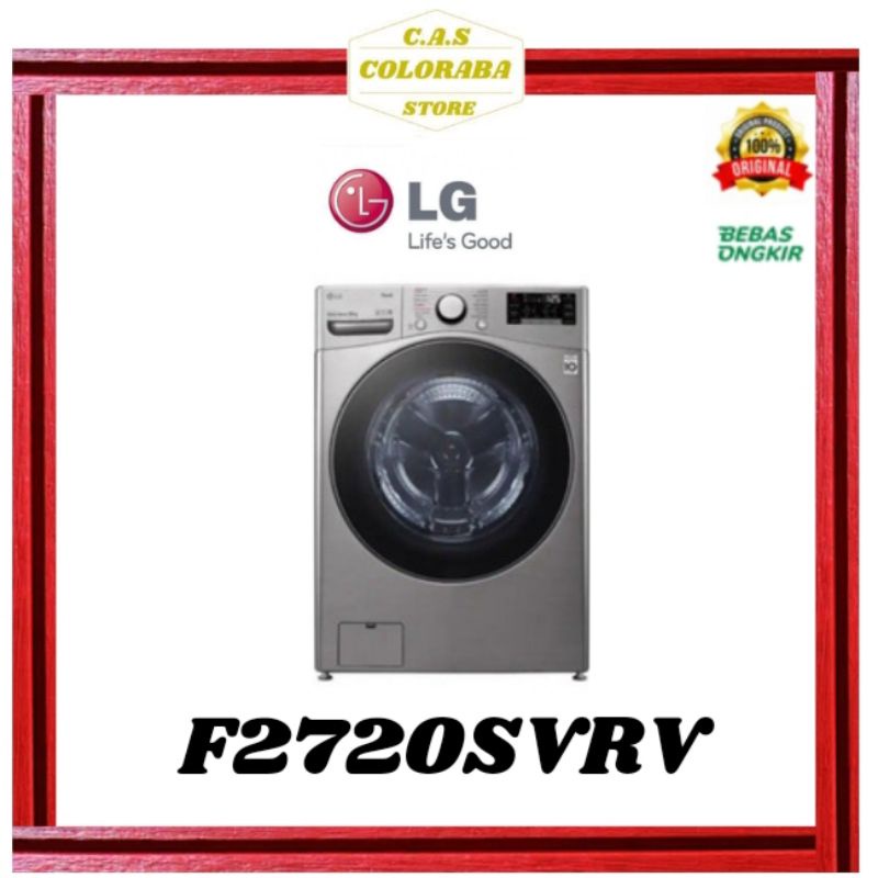 Jual MESIN CUCI LG F2720SVRV MESIN CUCI FRONT LOADING 20 KG INVERTER F2720 MESIN CUCI 1 TABUNG ...
