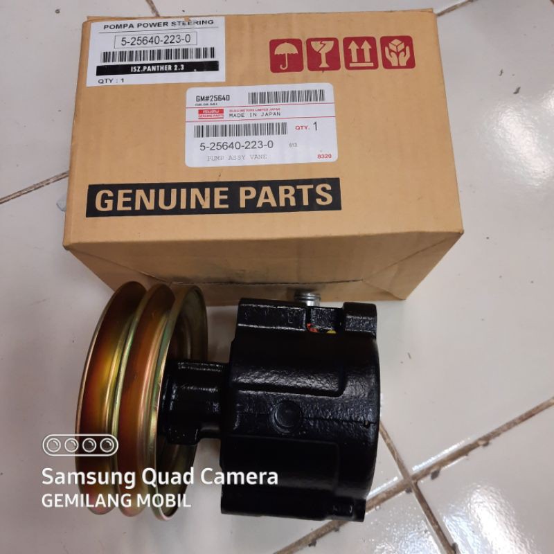 Jual Pump Steering Assy Pompa Power Steering Isuzu Panter 2.3/ 2300cc 5 ...