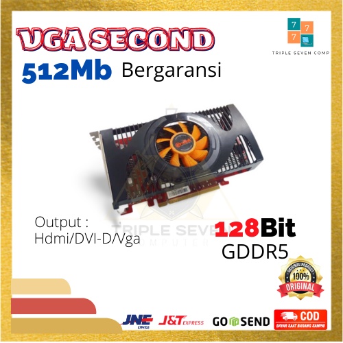 Jual VGA Nvidia 512Mb 128Bit GDDR5 Second | Shopee Indonesia