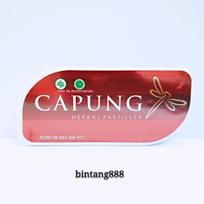Jual Capung Pastilles - meredakan batukserak tenggorokan gatal | Shopee ...
