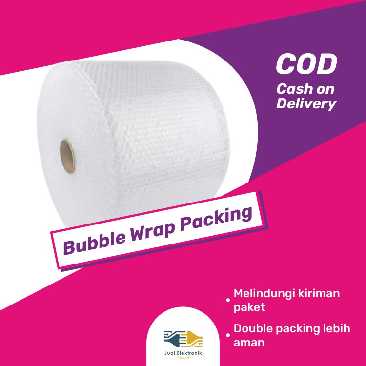 Jual Double Packing Bubble Wrap Extra Bubble Wrap Pengaman Packing ...