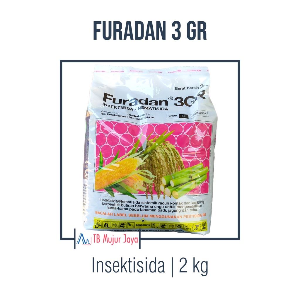 Jual Insektisida Racun Hama Tabur FURADAN 2 kg | Shopee Indonesia