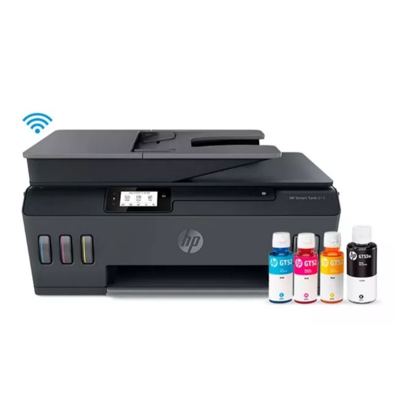 Jual printer Hp 615 all in one adf wifi printer HP smart tank 615 ...