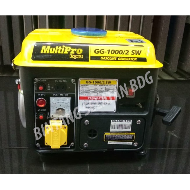 Jual Multipro GG-1000/2 SW Genset Portable (Generator Set) | Shopee Indonesia