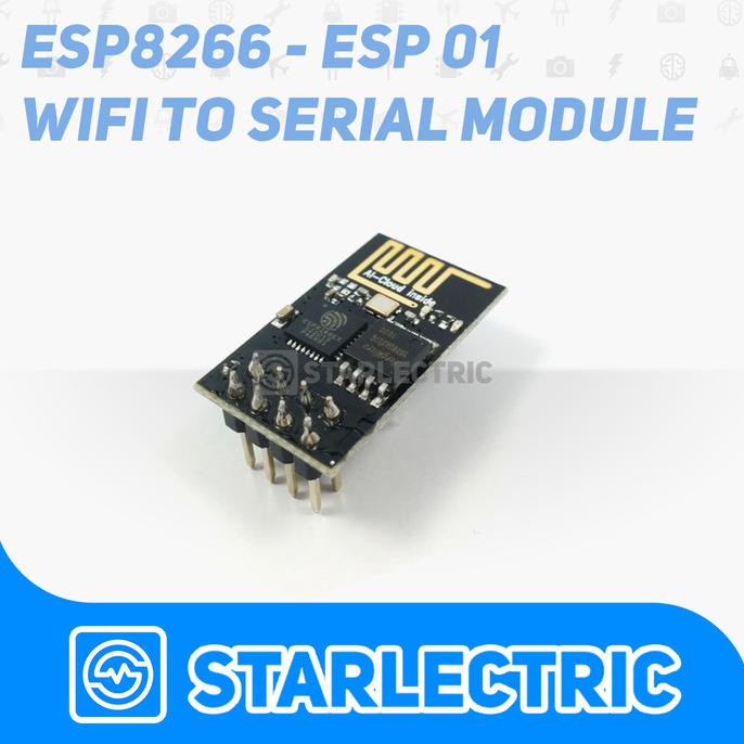 Jual Esp8266 Esp-01 Esp01 Wifi Serial Module Starel54 Dijamin | Shopee Indonesia