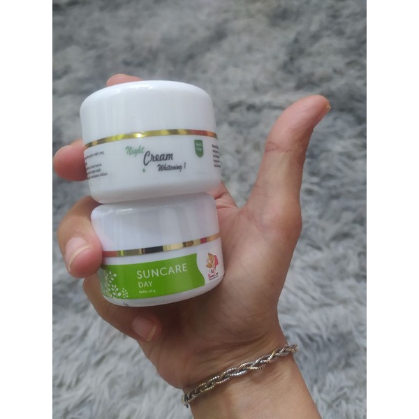 Jual Cream siang malam whitening dan flek glowing super ampuh | Shopee ...