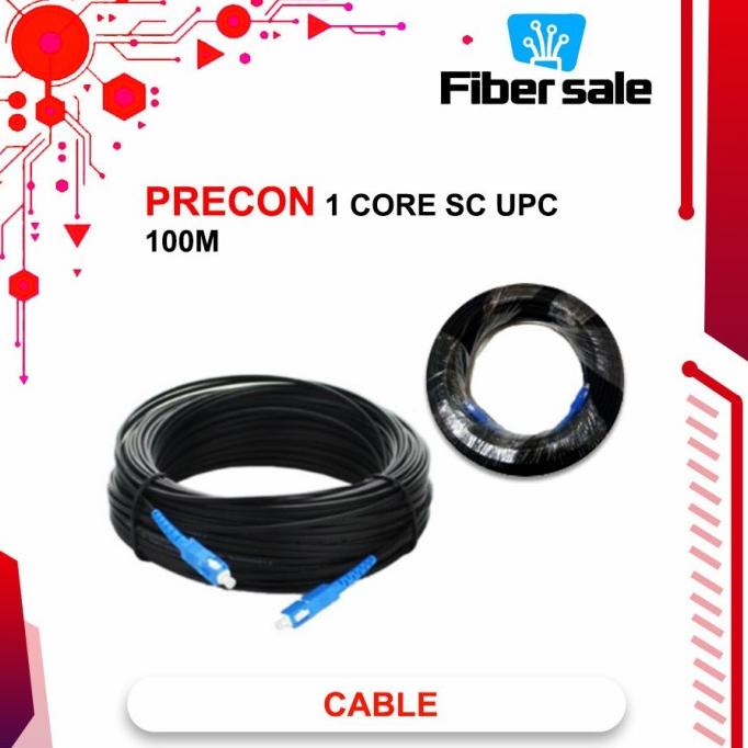 Jual Precon 1 Core 100 Meter Kabel Fiber Optik | Shopee Indonesia