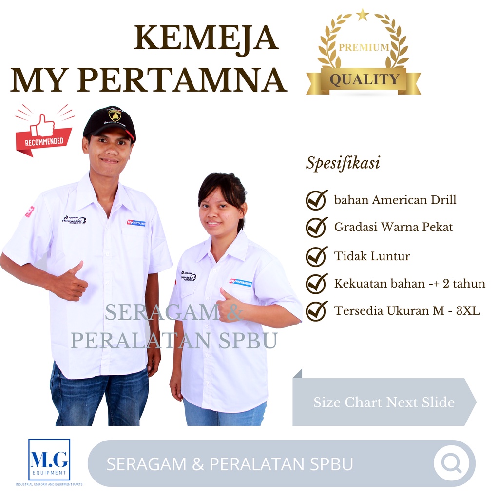 Jual Kemeja My Pertamina Lengan Pendek Pria Wanita | Shopee Indonesia