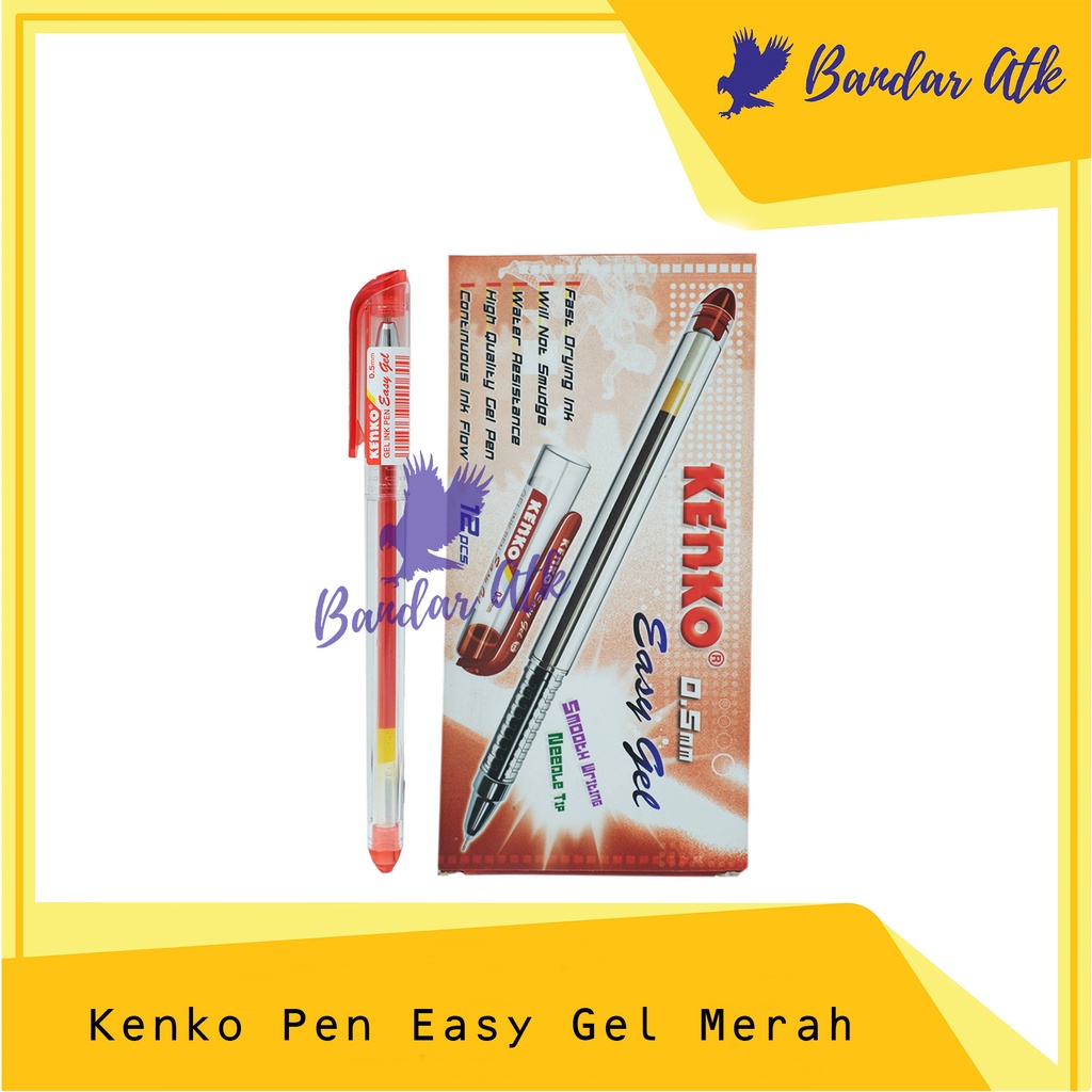 Jual Pulpen Easy Gel Kenko 0.5 mm [1 PCS] | Shopee Indonesia