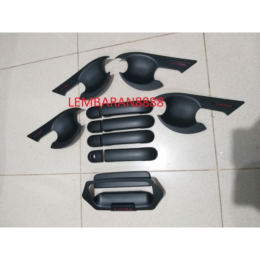 Jual Paket Outer Cover Handle Nissan Grand Livina Hitam | Shopee Indonesia