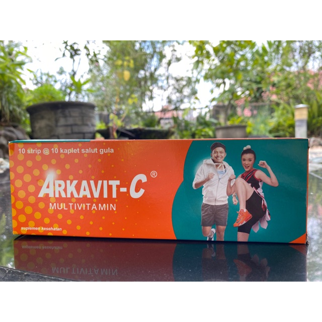 Jual ARKAVIT C Vitamin C 100mg dan Vit B Kompleks. Expired Maret 2023 ...