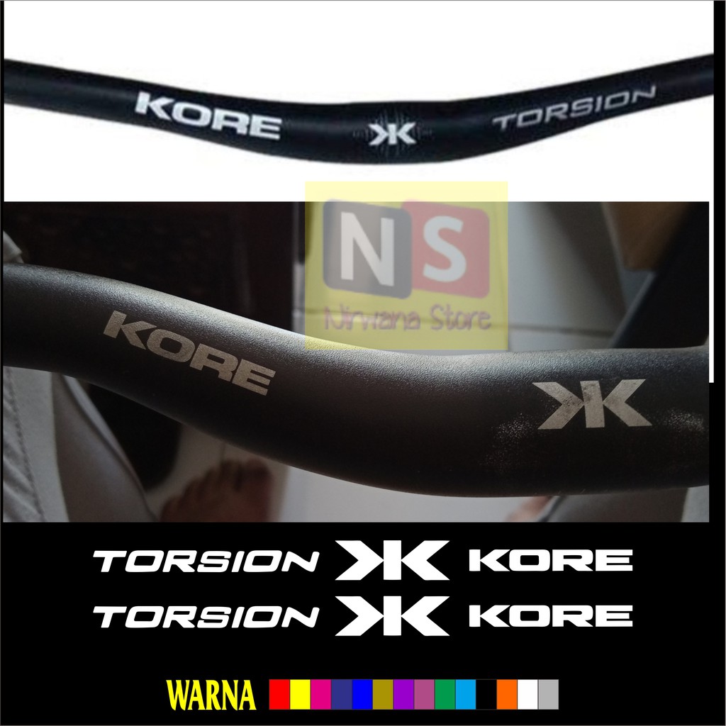 Jual Stiker KORE TORSION sticker stang sepeda | Shopee Indonesia