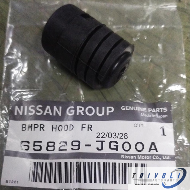Jual BUMPR HOOD STOPPER KARET KAP MESIN NISSAN XTRAIL T31 65829-JG00A ...