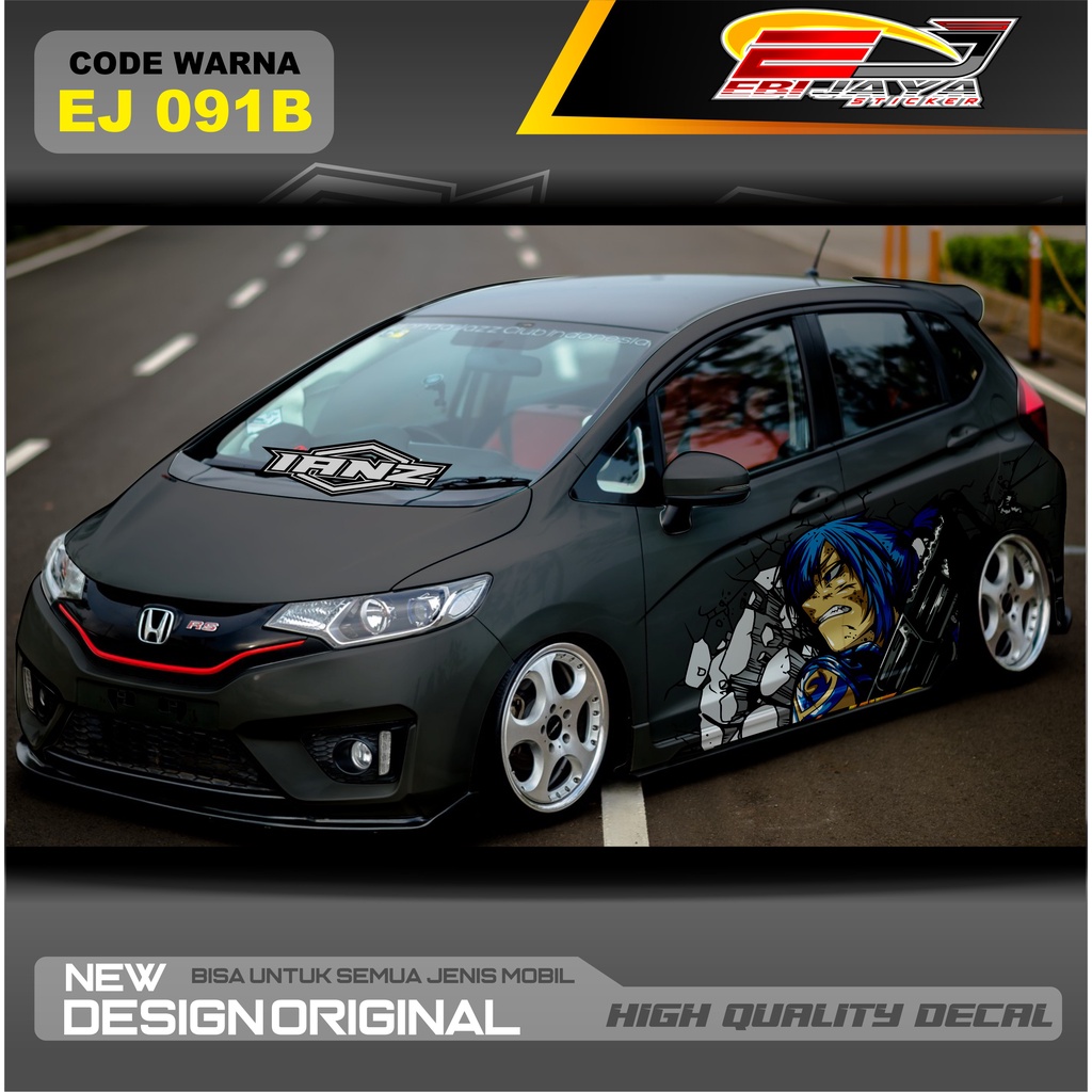 Jual VARIASI STICKER MOBIL JAZZ, BRIO, SIGRA, YARIS, SWIFT / STICKER ...