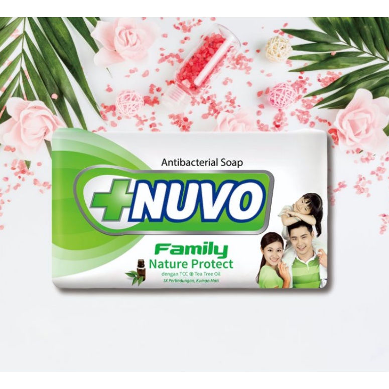 Jual NUVO FAMILY BAR SOAP 76gr SABUN MANDI BATANG BATANGAN CARE FRESH NATURE TOTAL MILD PROTECT ...