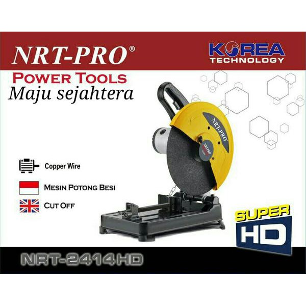 Jual Mesin cut off 14" 2414 NRT PRO/ mesin potong besi 14" | Shopee ...