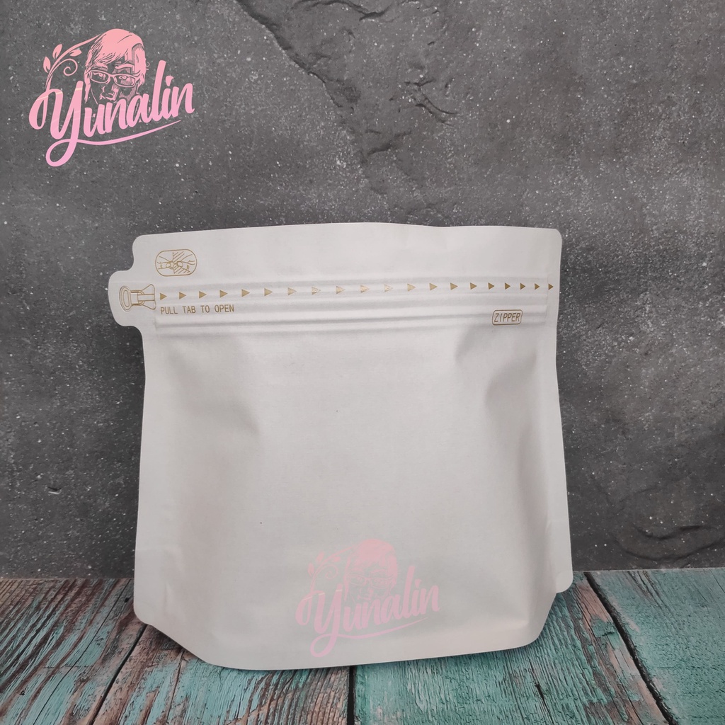 Jual Trapesium White Craft 250gr | Standing Pouch Diamond Berlian ...