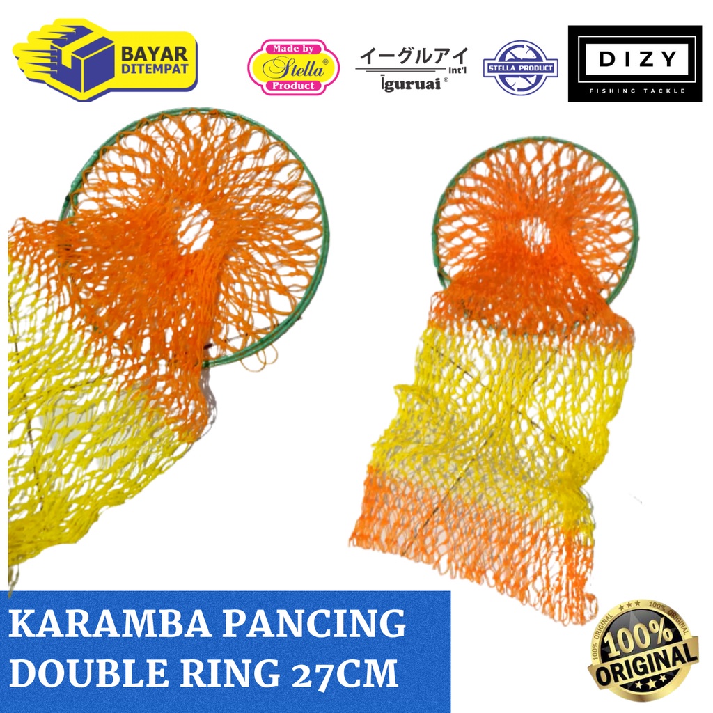 Jual Karamba Pancing Double Ring Kuat Tahan Lama Ideal untuk Ikan Air ...