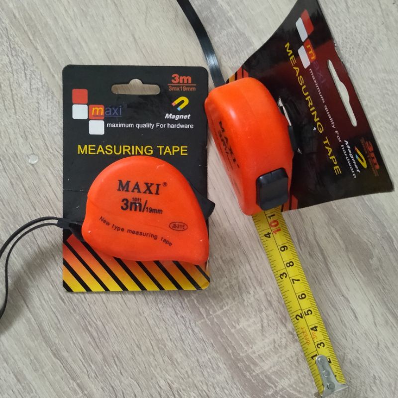 Jual Meteran maxi 3 meter magnet | Shopee Indonesia