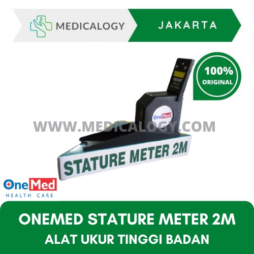 Jual Stature Meter Onemed 2 Meter Alat Pengukur Tinggi Badan | Shopee ...